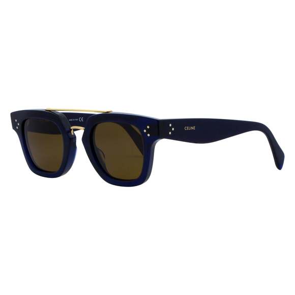 Celine | Accessories | Celine Square Sunglasses Cl424un 90e Blue 47mm ...